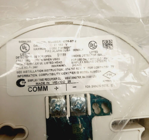 NEW SIMPLEX SSD SENSOR BASE 0677197CN / 4098-9792 | eBay