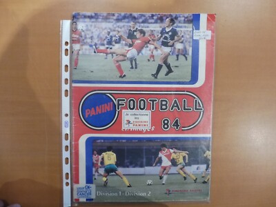 ANCIEN ALBUM PANINI FRANCE 1984 IMCOMPLET ETAT TRES BON AVEC PLATINI ...