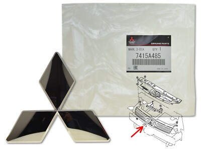 Mark Emblem Front Bumper 7415A485 OE for Mitsubishi Eclipse Cross ...