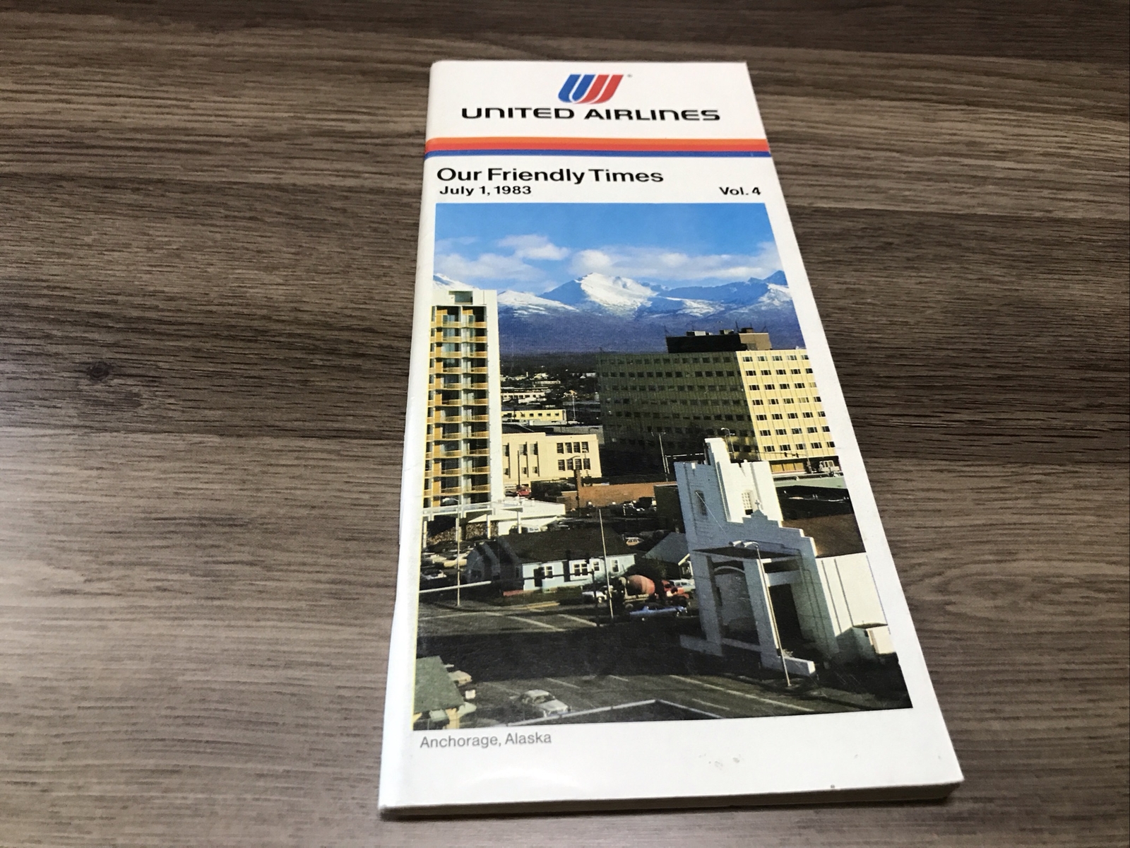 United Airlines Flight Schedule July 1, 1983 | eBay