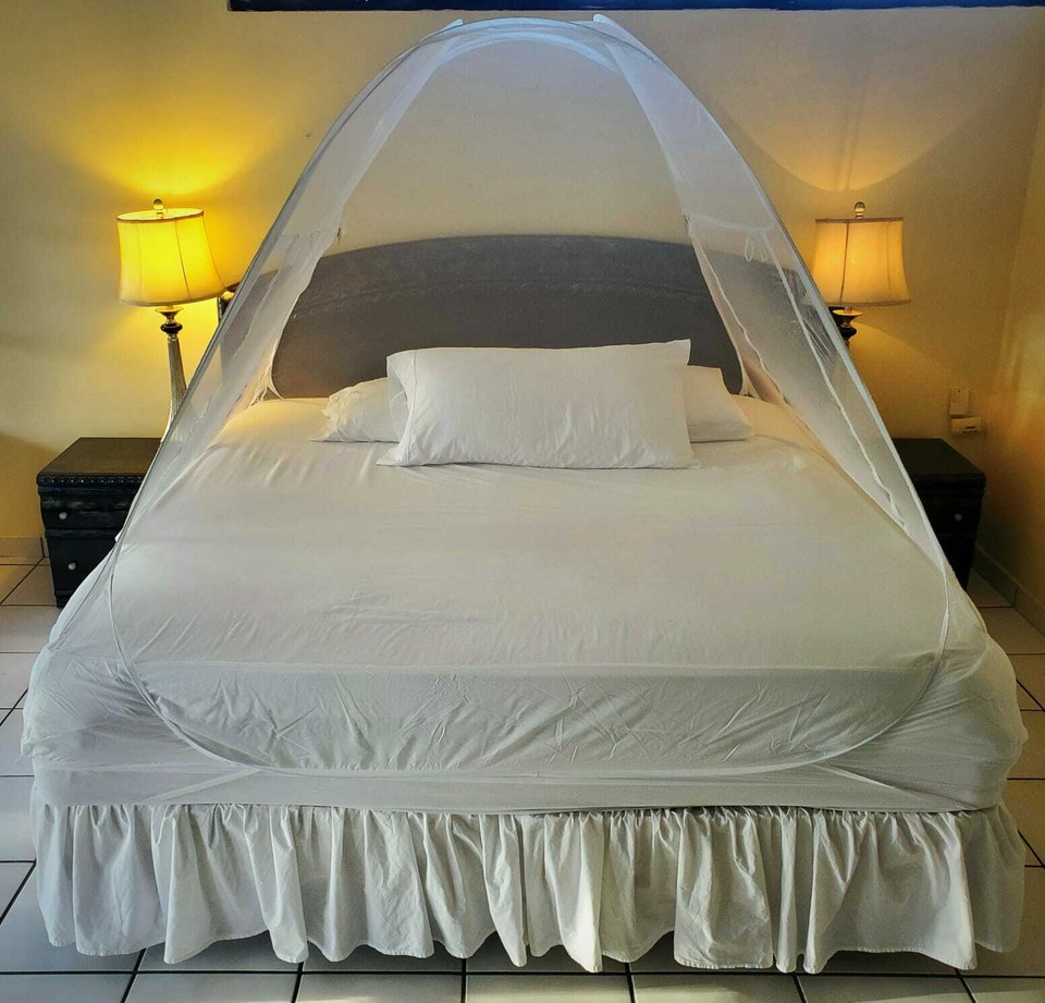 King Size Pop-Up Mosquito Net / Mosquitero Plegable King - Easy Install ...