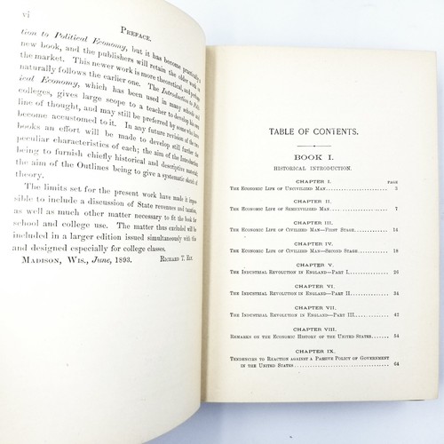 Outlines of Economics by Richard T. Ely - 1893 First Edition | eBay UK
