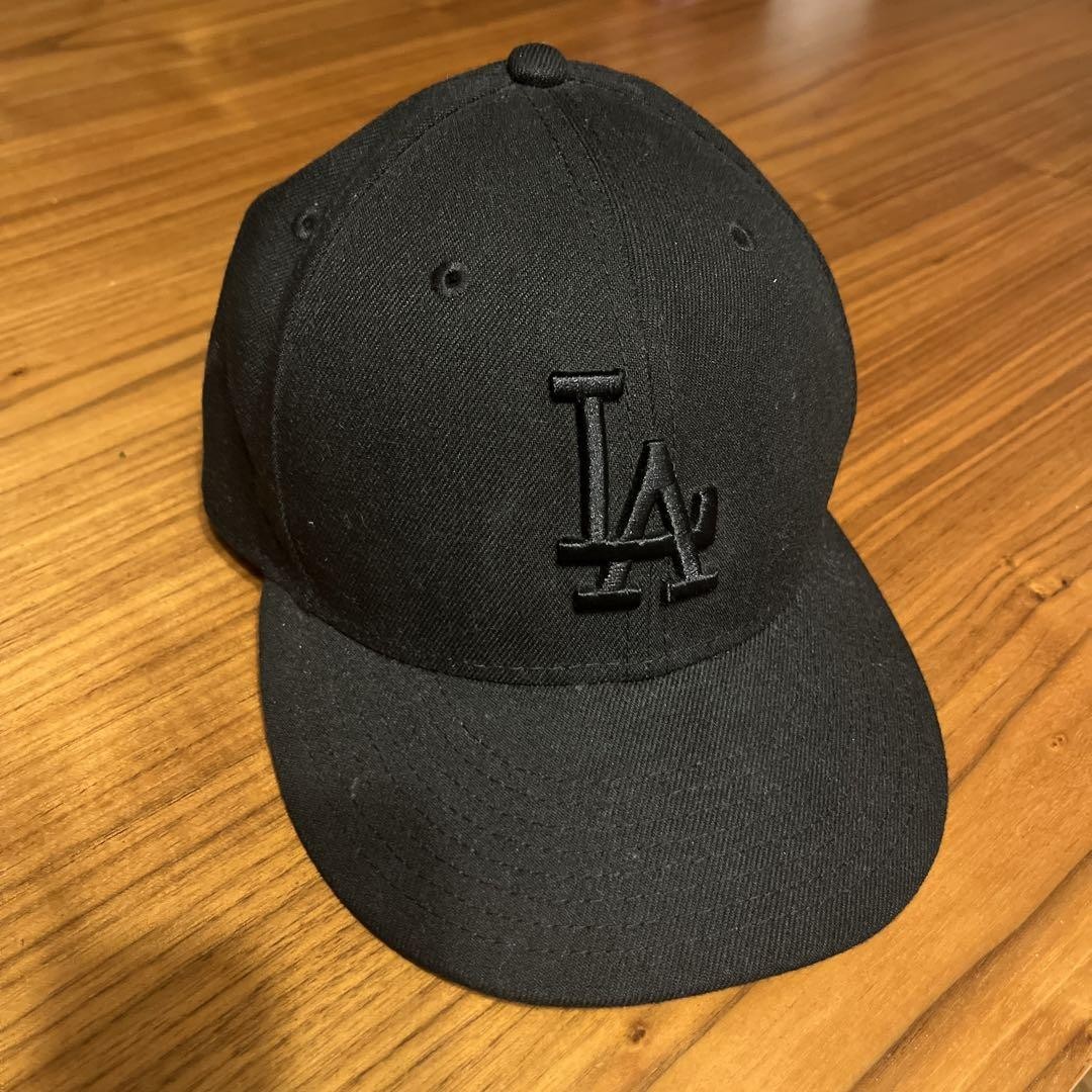 NEW ERA LA 59FIFTY Black Cap - Gem