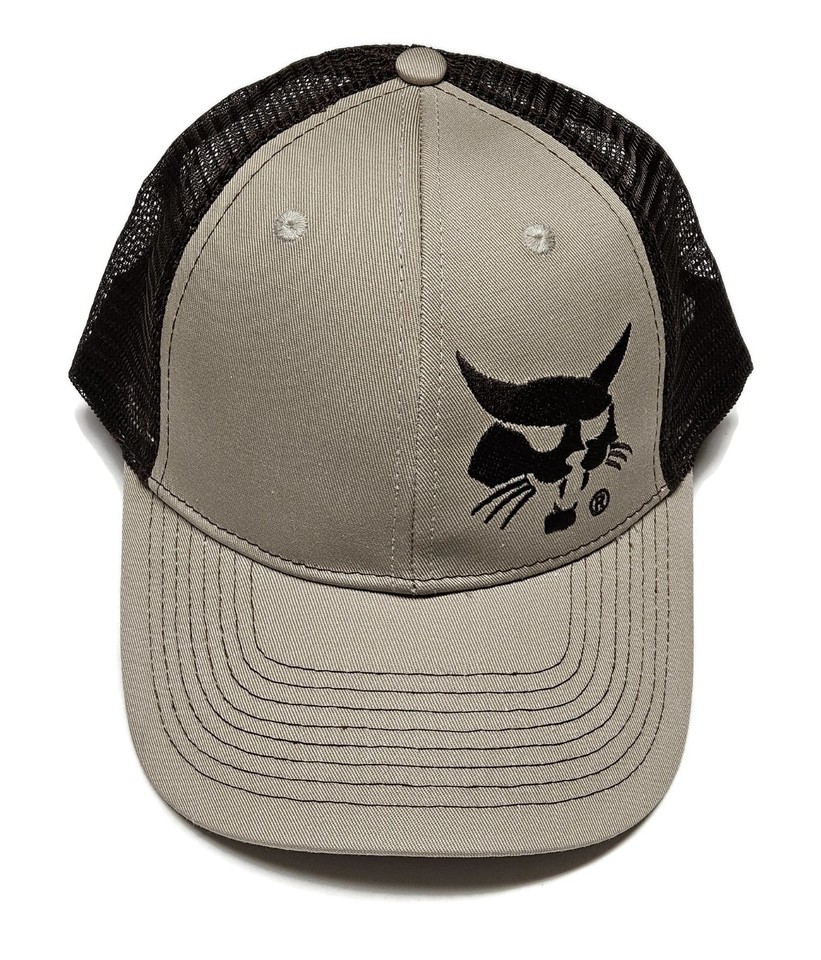 Official Bobcat Trucker - Khaki & Brown - Cap / Hat | eBay