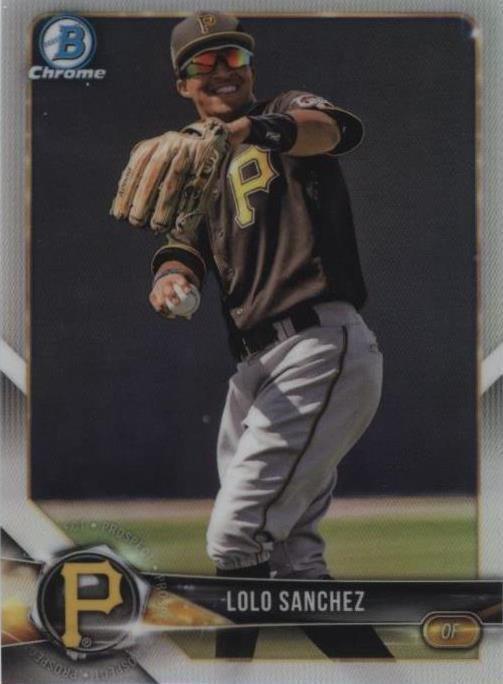 2018 Bowman Draft - Chrome LoLo Sanchez #BDC-52 Refractor (RC) for sale ...