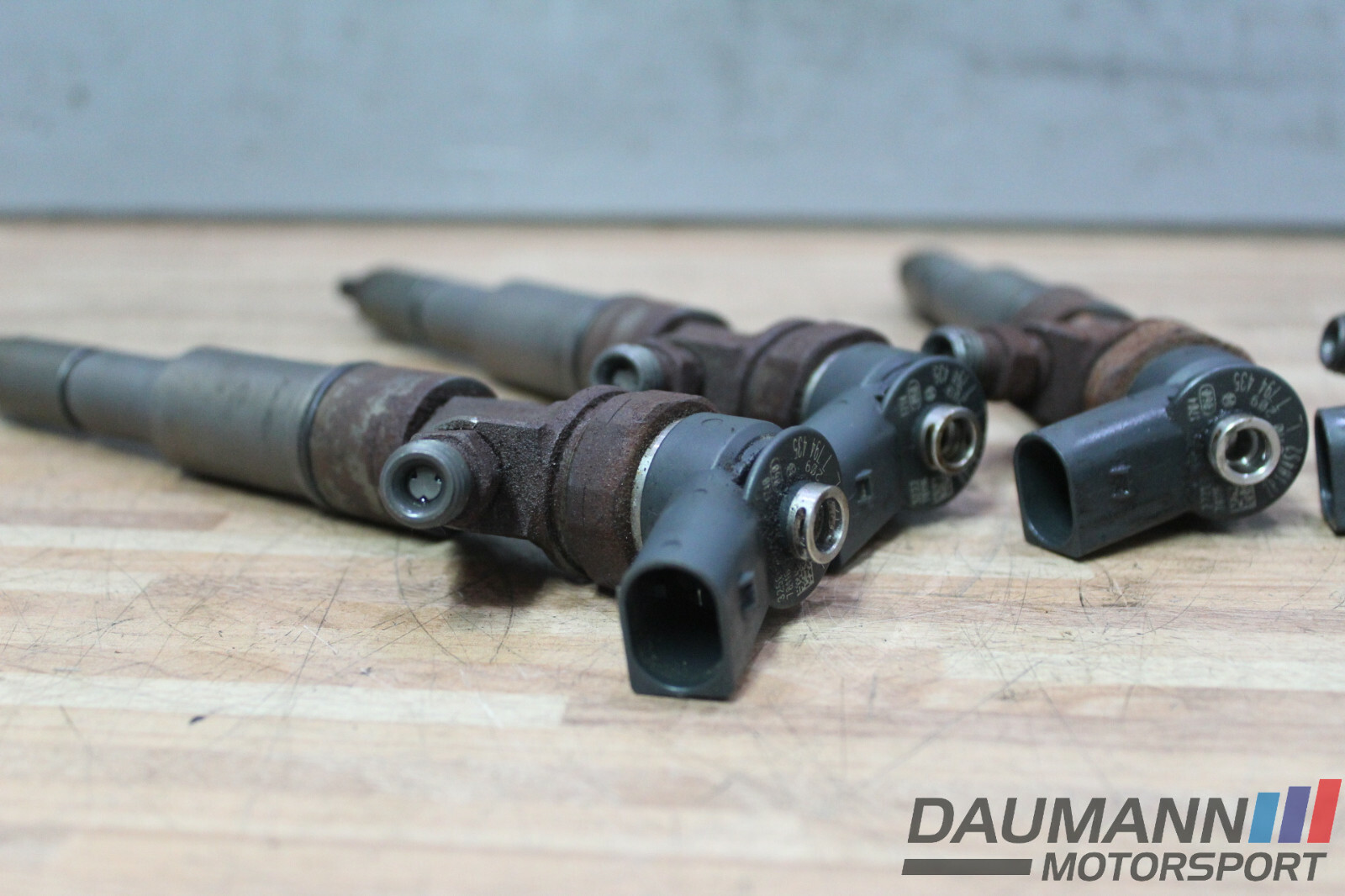 6x INJEKTOREN Original + BMW 3er E90 E91 E92 325d M57 + Einspritzdüsen ...