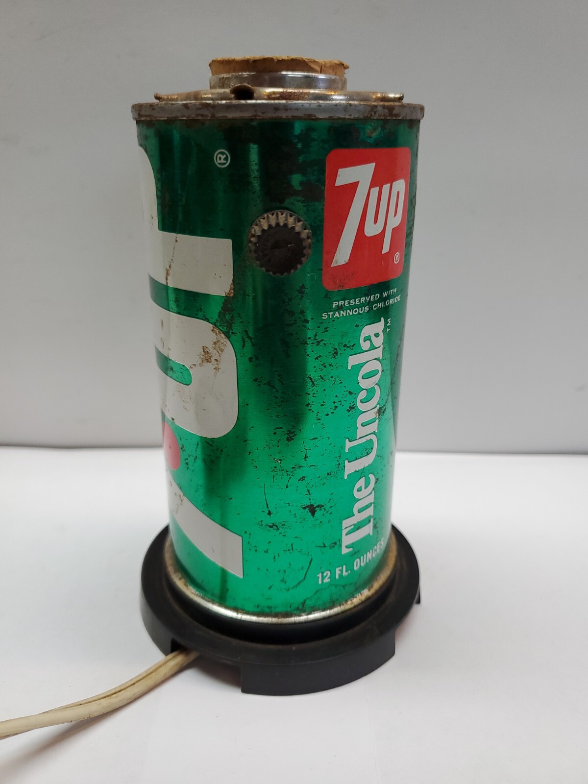 Vintage 7Up Wet & Wild Can Light WORKS!! | eBay