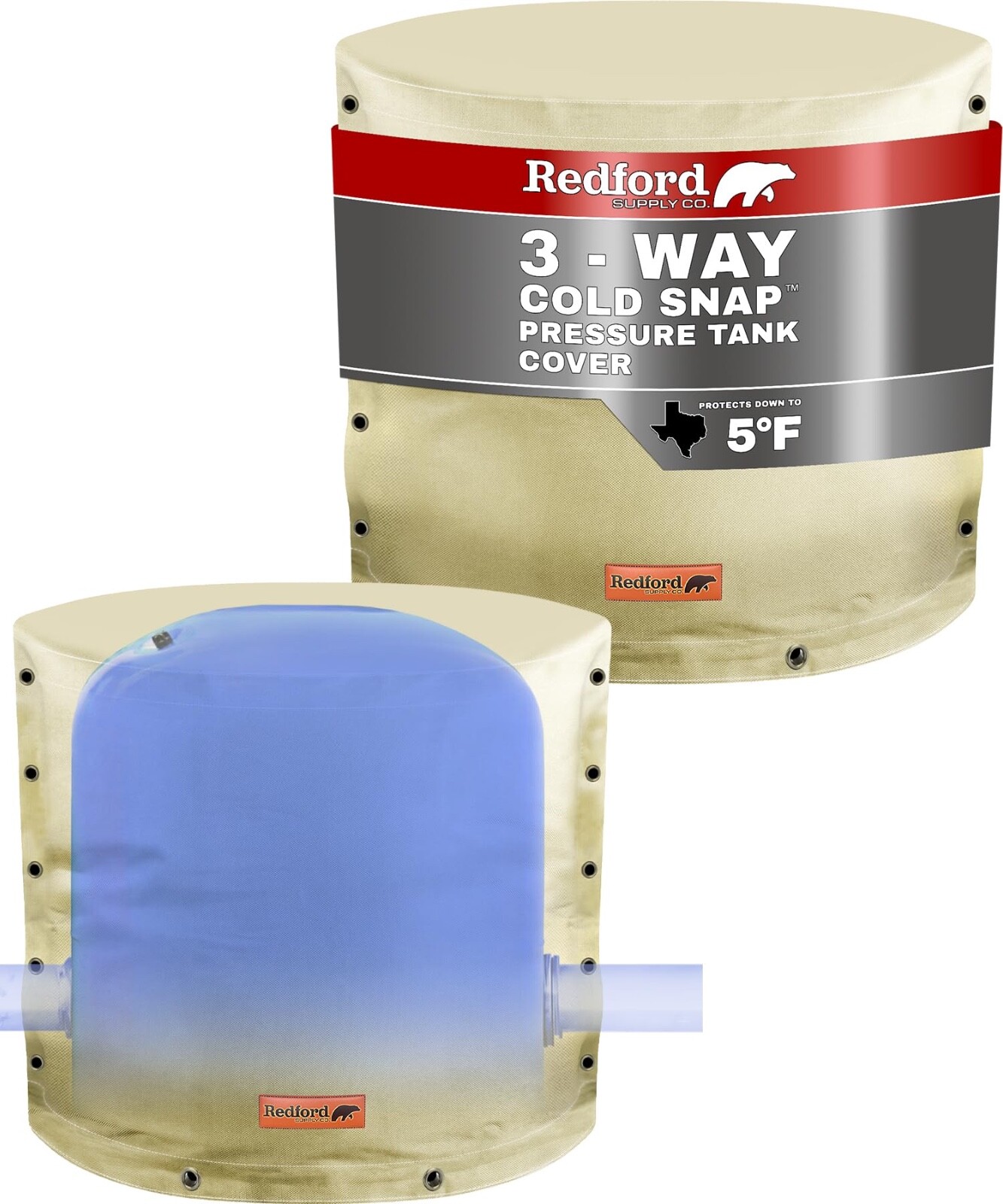 Redford Supply Co. Cold Snap (5F) Well/Pressure Tank Cover | 3-Way ...