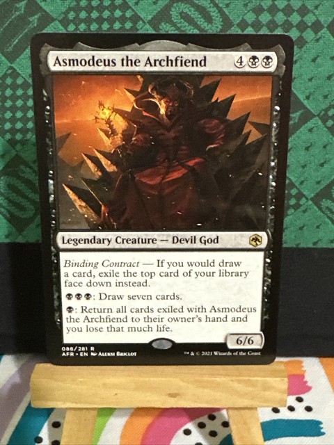 MTG Asmodeus the Archfiend Adventures in the Forgotten Realms 088/281 ...