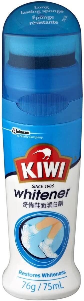 Kiwi Whitener - Leather/Canvas Cleaner Shoe Trainer Boot Clean Whitener ...