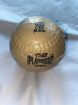 Voit Official Soft Ball-Made in USA-12", Waterproof-Very cool | eBay
