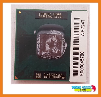 Processeur Intel Core 2 Duo T5500 1.66GHZ / 2M / 667 PROCESSEUR SL9U4 ...