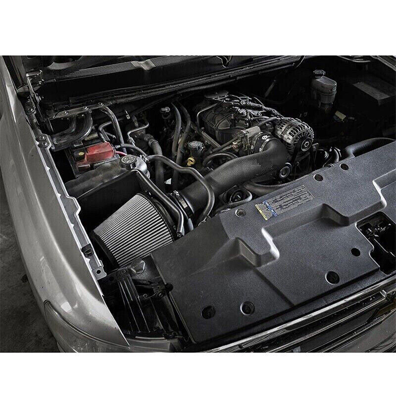 Cold Air Intake Kit+Heat Shield for 09-13 Chevy/GMC Silverado 1500 V8 4 ...