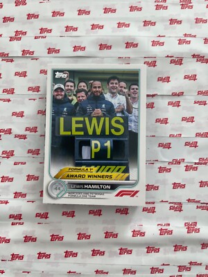 2022 Topps Formula 1 Base Card #198 Lewis Hamilton | eBay
