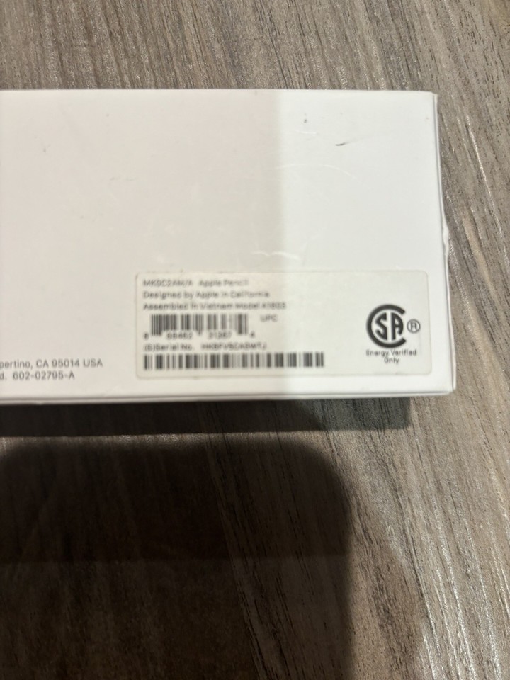 Apple Pencil A1603 MK0C2M/A BOX ONLY w/Accessories | eBay