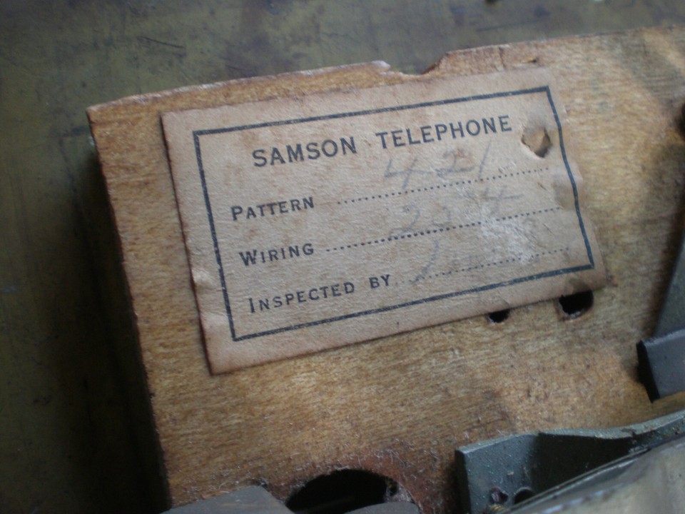 Rare Antique Pair 4 Room Samson Wall Phone Prop Decor Intercom ...