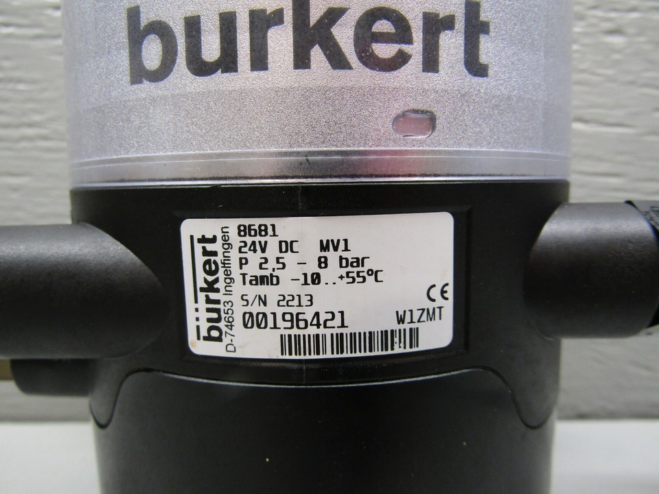 Burkert Type 8681 Control Head 196421 | eBay
