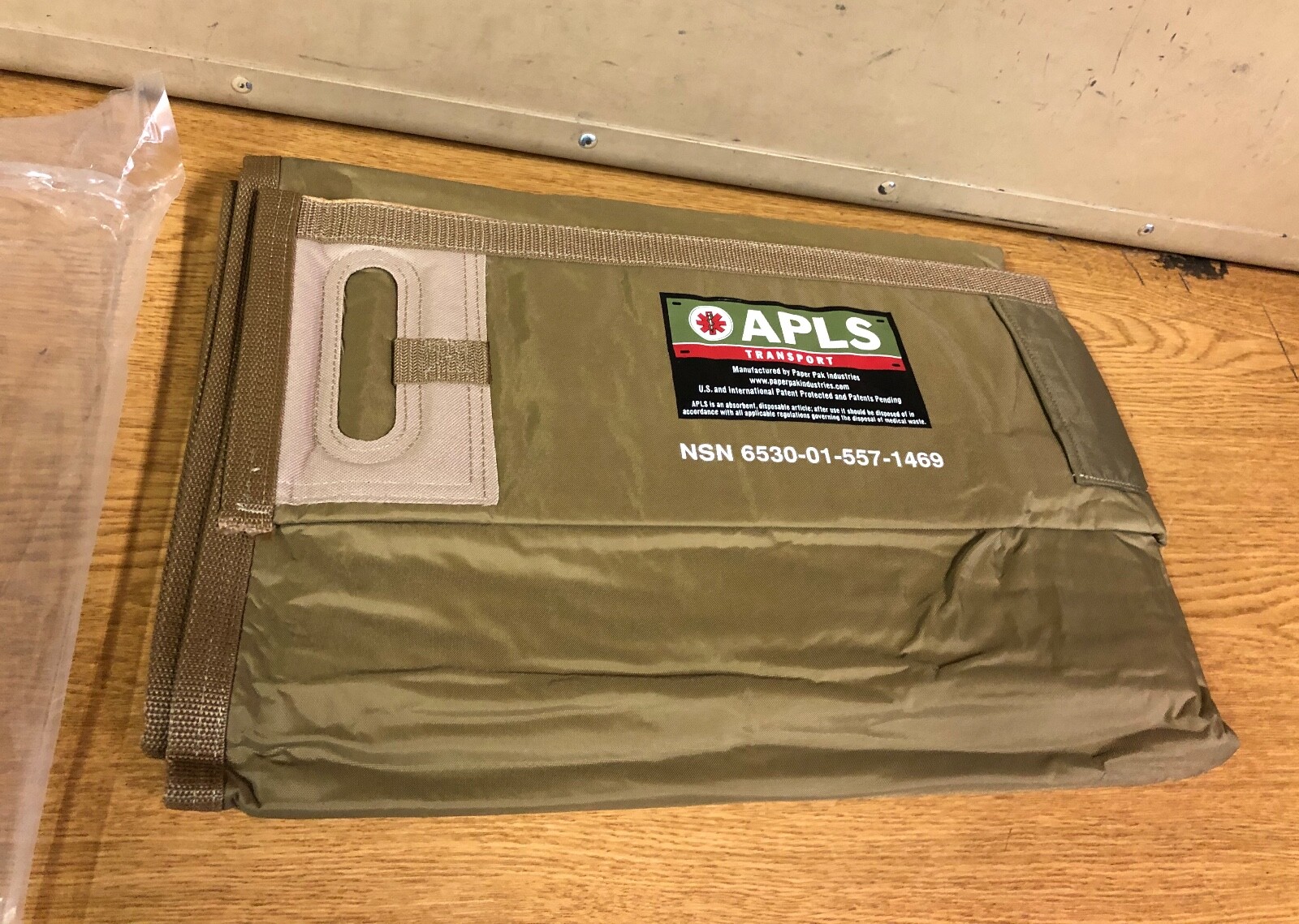 GENUINE USMC / ARMY APLS ABSORBENT PATIENT LITTER SYSTEM COYOTE BROWN ...