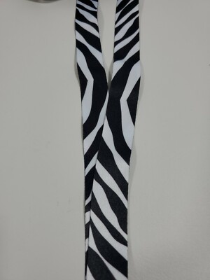 ZEBRA Lanyard w/ I.D. Badge Holder + Retractable Clip Breakaway Swivel ...