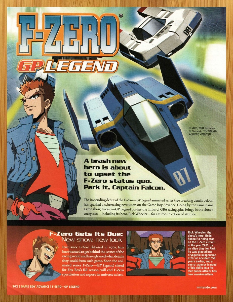 F Zero Anime