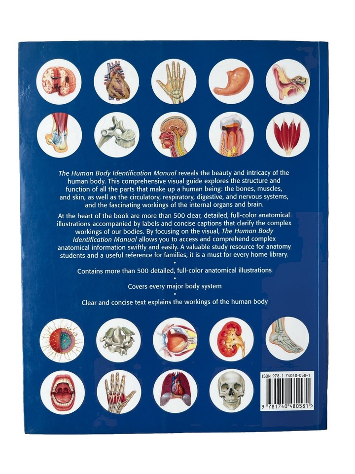 Human Body Identification Manual: Your Body and How it Works by Ken ...