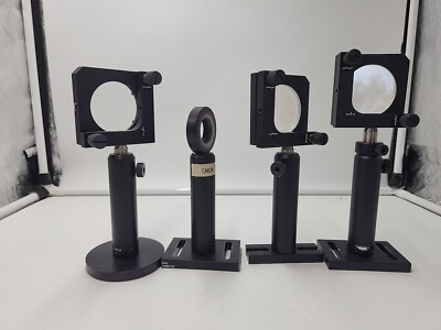Thorlabs Laser Optics Mounts Assorted Qty 4 some w/lenses | eBay
