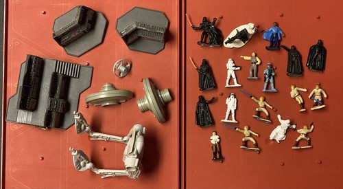Vintage Star Wars Micro Collection Parts & Figures Lot 1982 Kenner ...