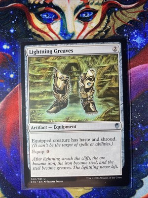 Lightning Greaves Commander 2016 Lightly Played Regular Finish MTG | eBay