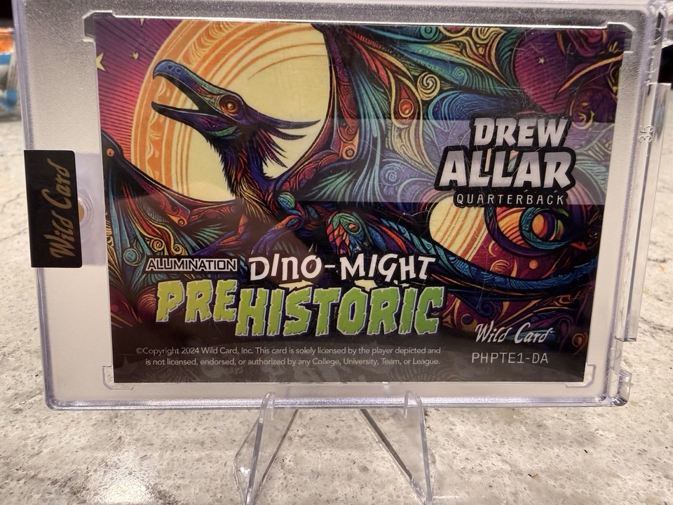 2024 Wild Card Football Dino Might Prehistoric Drew Allar 5/5 | eBay