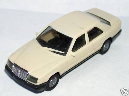 Micro Herpa Ho 1/87 Mercedes Benz 300 E Cream Ex Taxi No Box | eBay