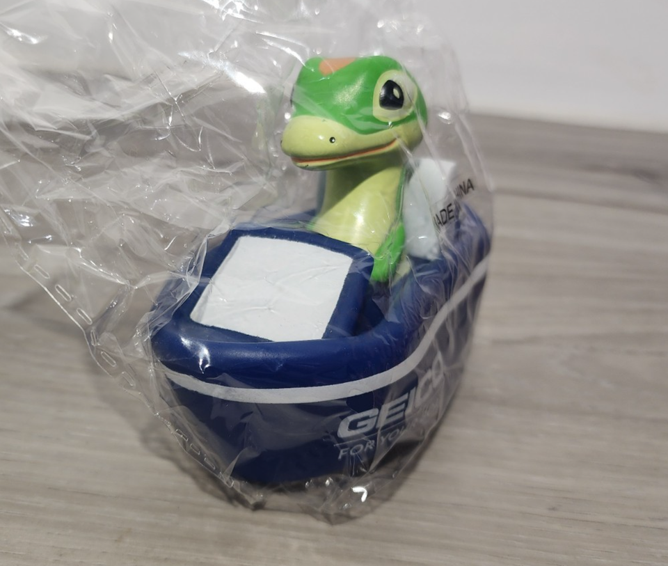 Geico Gecko For Your Boat Mascot Promotional Advertising Figure New In ...