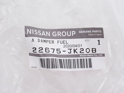 Genuine OEM Nissan Infiniti 22675-JK20B Fuel Injection Pressure Damper ...