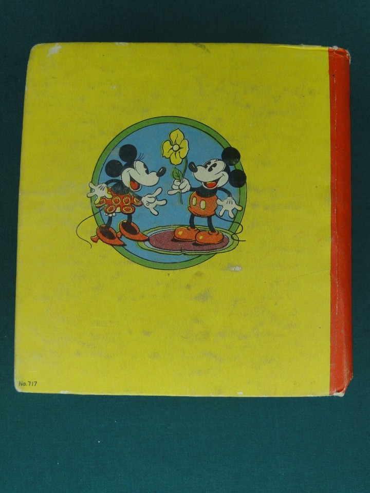 Mickey Mouse #717 Big Little Book 1933 Fat Mickey Higher Grade Hard to ...