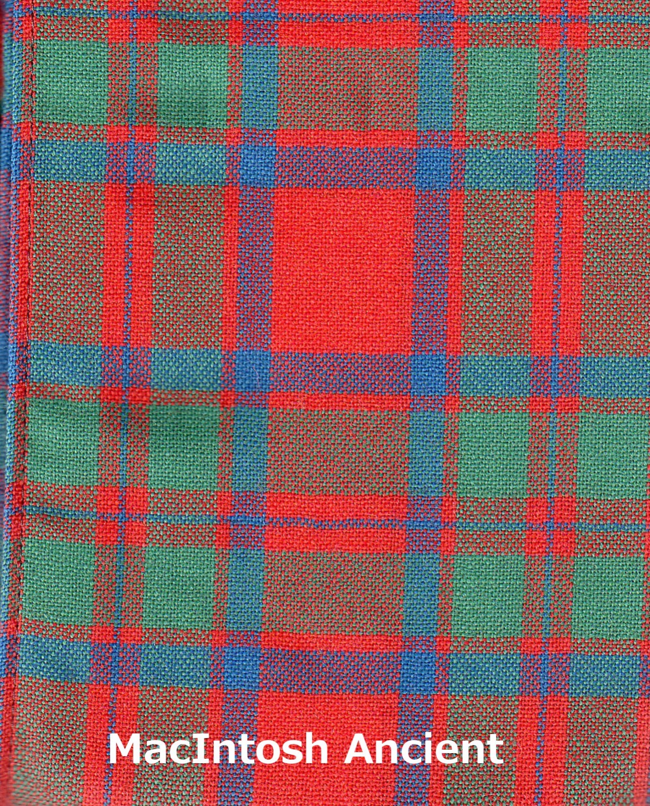 Tartan Sash Clan MacIntosh MacKintosh Scottish Wool Plaid | eBay