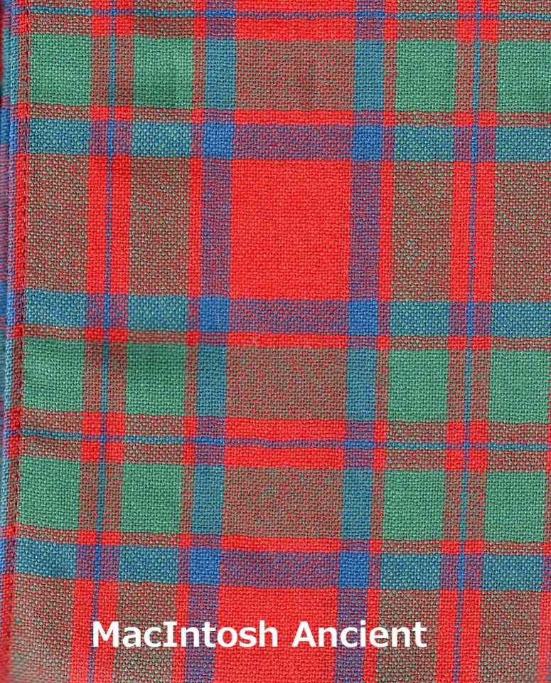 Tartan Sash Clan MacIntosh MacKintosh Scottish Wool Plaid | eBay
