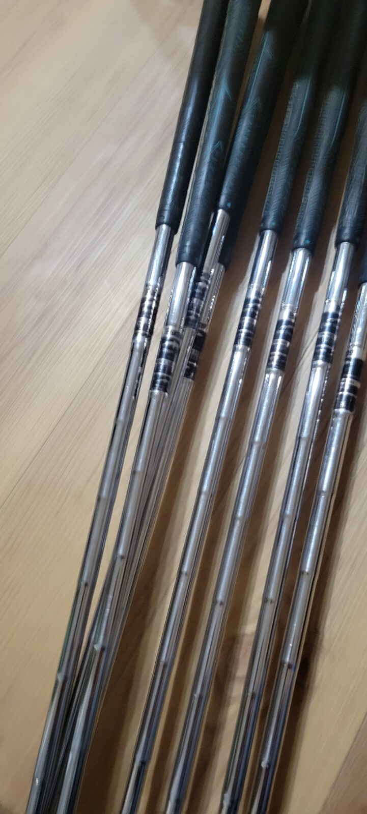 Pat Simmons Tiger Shark Irons Set (3-SW) Regular Steel Shafts good ...