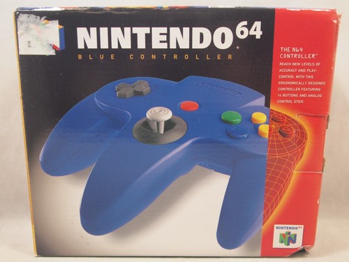 Blue Controller (Nintendo 64 | N64) Authentic BOX ONLY | eBay