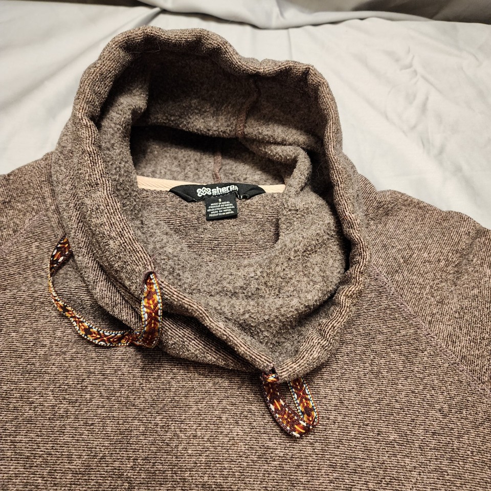 Womens Sherpa Adventure Gear Crowl Neck Pullover Sweater Size Small | eBay
