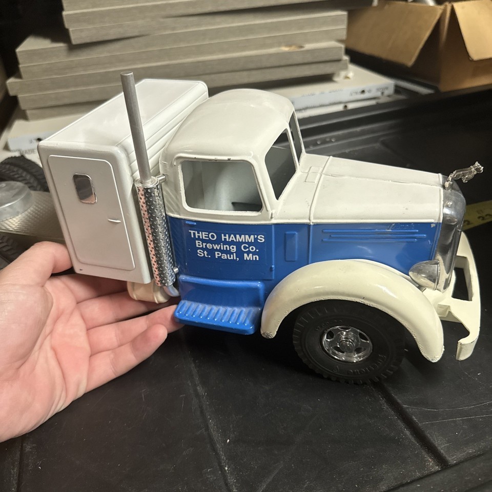 Custom Smith Miller L Mack Hamm's Beer Truck & Trailer Approx 33” | eBay