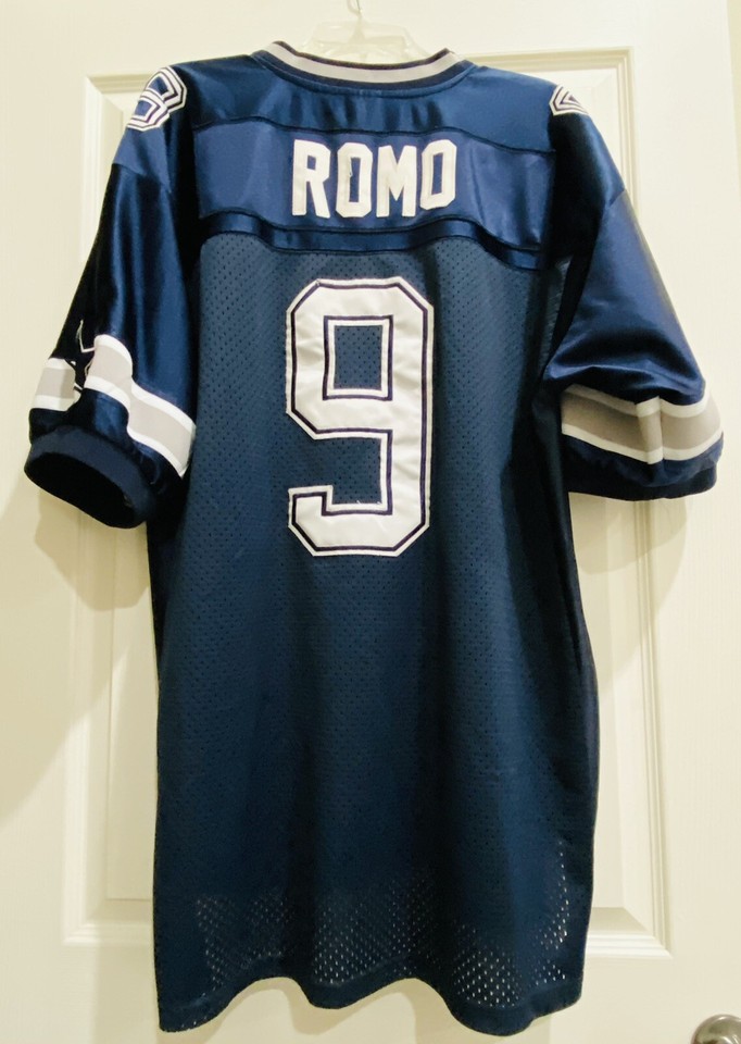 Reebok Dallas Cowboys Tony Romo NFL Football Stitch Jersey Mens Size 56 ...
