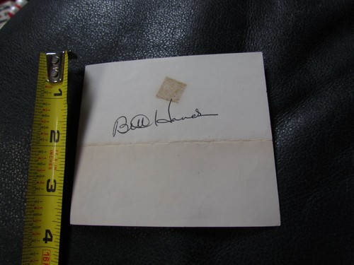Bill Hands autographed cut JSA Auction Certified 2 | eBay