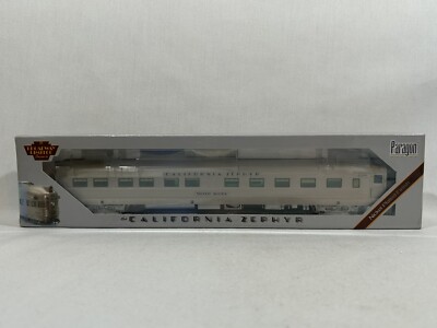 HO Scale Broadway Limited CB&Q 6 Double Bedrooms Sleeper Silver Shore ...