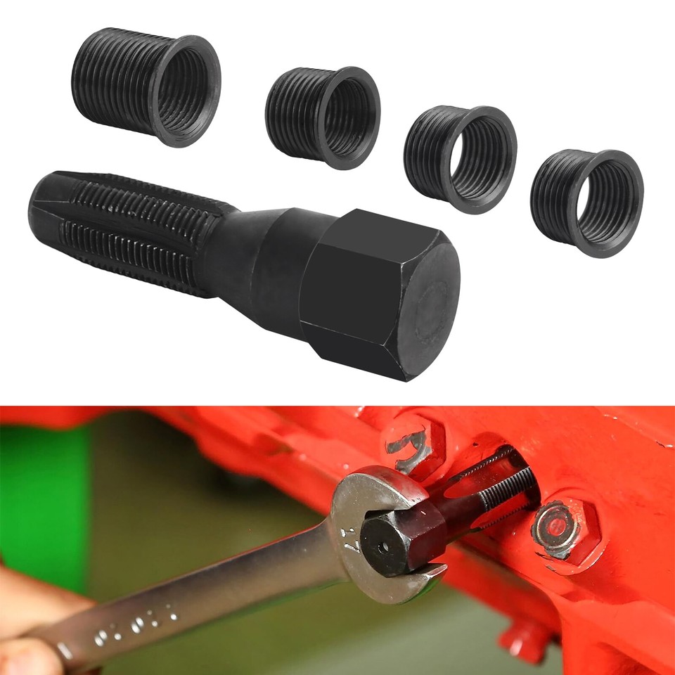 14mm Spark Plug Re-Thread Rethreader Repair Tap Tool Reamer Inserts ...