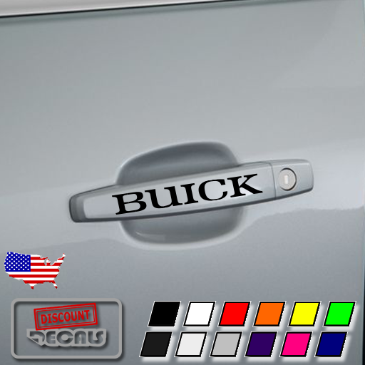 5x Door Handle Decal Sticker for BUICK Regal Enclave LaCrosse Cascada ...