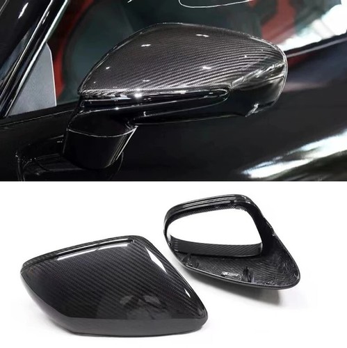 Real Carbon Fiber Side Mirror Cover Caps Replace for Porsche 911 992 ...