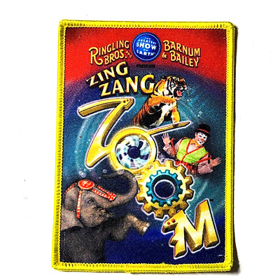 Girl Scouts Patch Ringling Brothers Zing Zang Zoom Tiger Elephant Clown ...