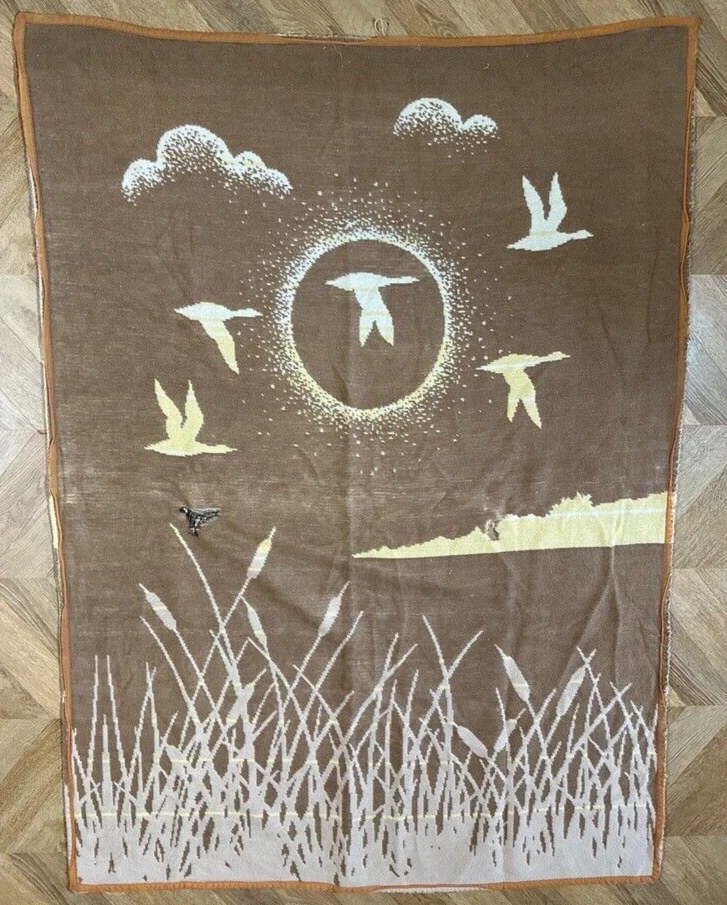 Duck Hunting Print Blanket