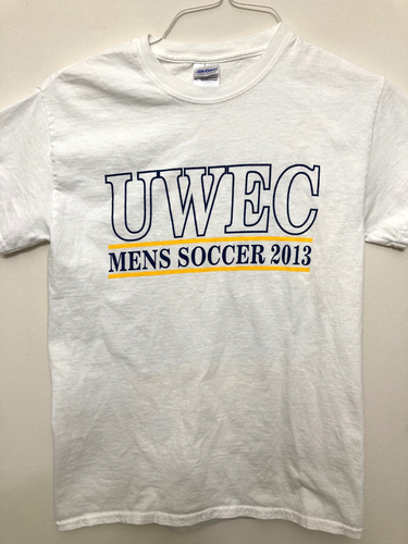 University of Wisconsin at Eau Claire Blugolds Mens Soccer 2013 T Shirt ...