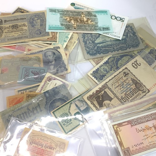 50 Notes Lot of Foreign Banknotes World Paper Money Currency Documents ...