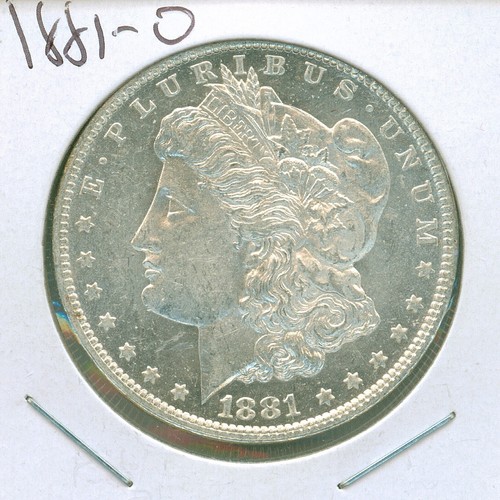 3 DAY FLASH SALE! Looks UNC. 1881-O Morgan silver dollar. Raw coin ...